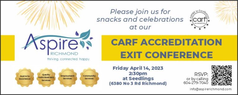 CARF Exit Conference – Aspire Richmond